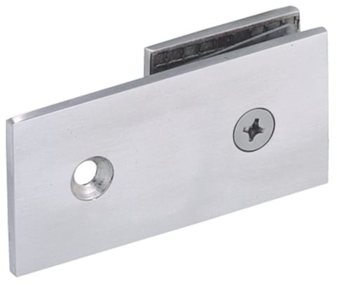 Enox ASSA ABLOY Glass Connector Glass to Glass 180 Degree - Round Edge ...