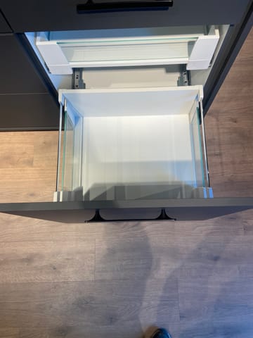 Kesseboehmer Mio Front Pull Out 167 MM +Rail Anthracite 30 KG