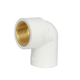 Sentini UPVC Ftngs Brass FT Elbow - 1 Inch (25mm) SCH 80