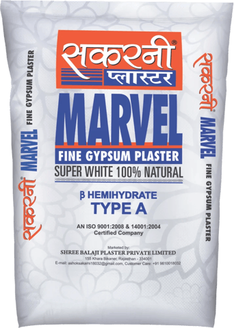 Sakarni Gypsum Plast Marvel White
