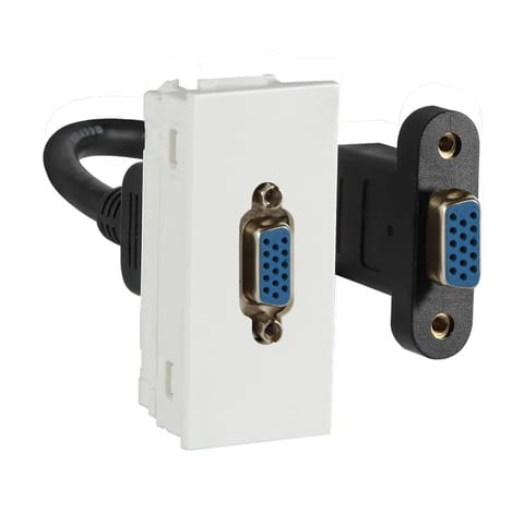 Havells VGA Socket Fabio Series - Data Communication Modules White