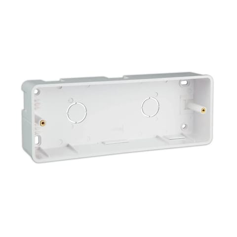 Havells 8 Module (H) (23.7x8.9) cm / (9.3X3.5) Surface Mounting Plastic ...