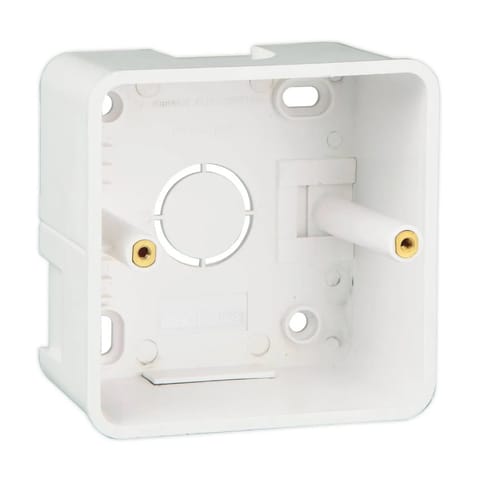 Havells 1 M / 2 Module (8.9x8.9) cm / (3.5X3.5) Surface Mounting ...