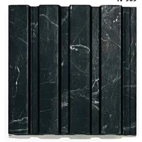 Trinox Decorative Charcoal Louvers IV 911 Text Selection Wall Panel